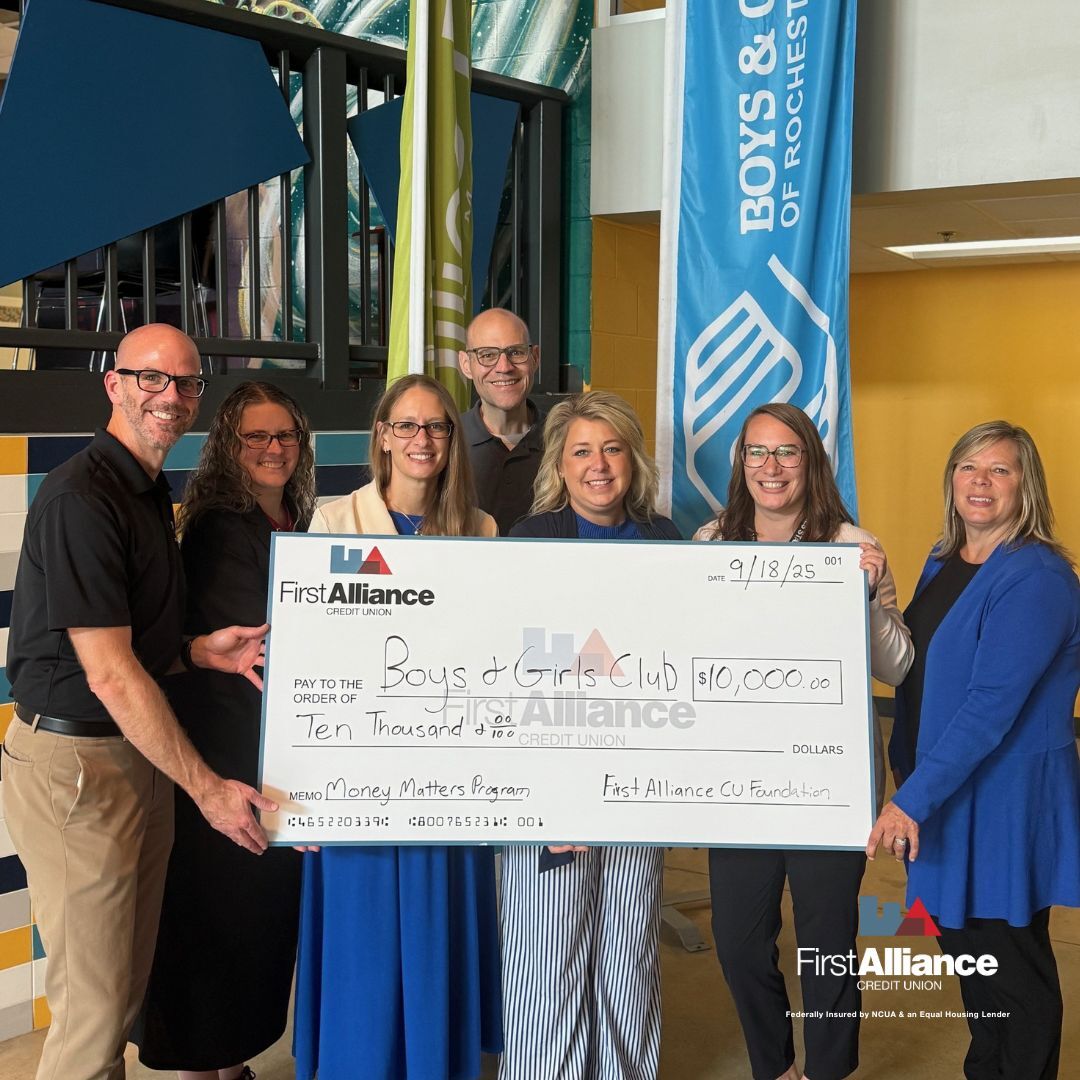 $10,000 Grant Fuels Financial Literacy Program for Rochester Youth